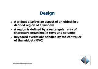 Terminal Widgets | PDF