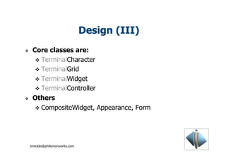 Terminal Widgets | PDF