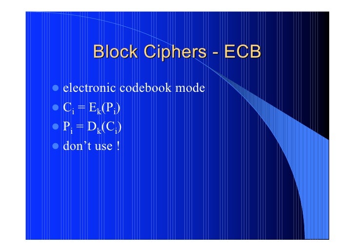 Cryptography for Smalltalkers