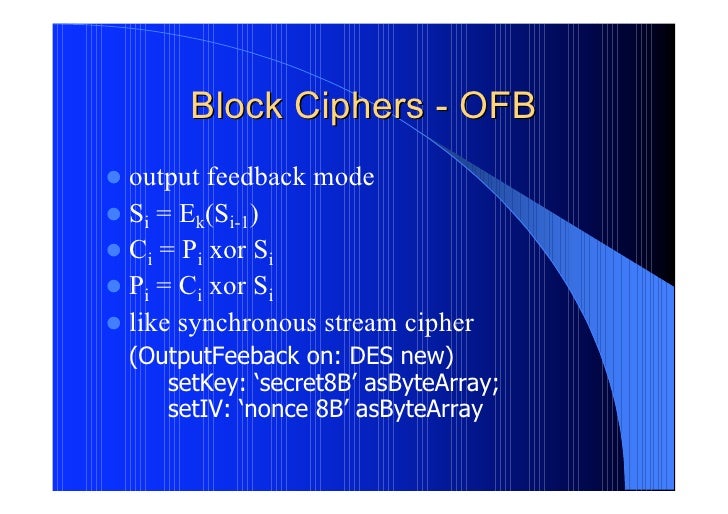 Cryptography for Smalltalkers
