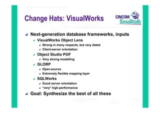 Object- Relational Persistence in Smalltalk | PDF