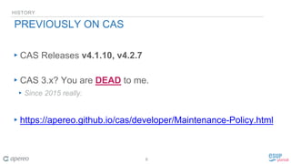 Apereo CAS: State of the Project | PPT