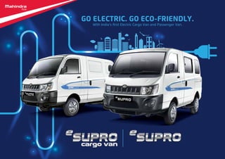 Mahindra eSupro Brochure | PDF