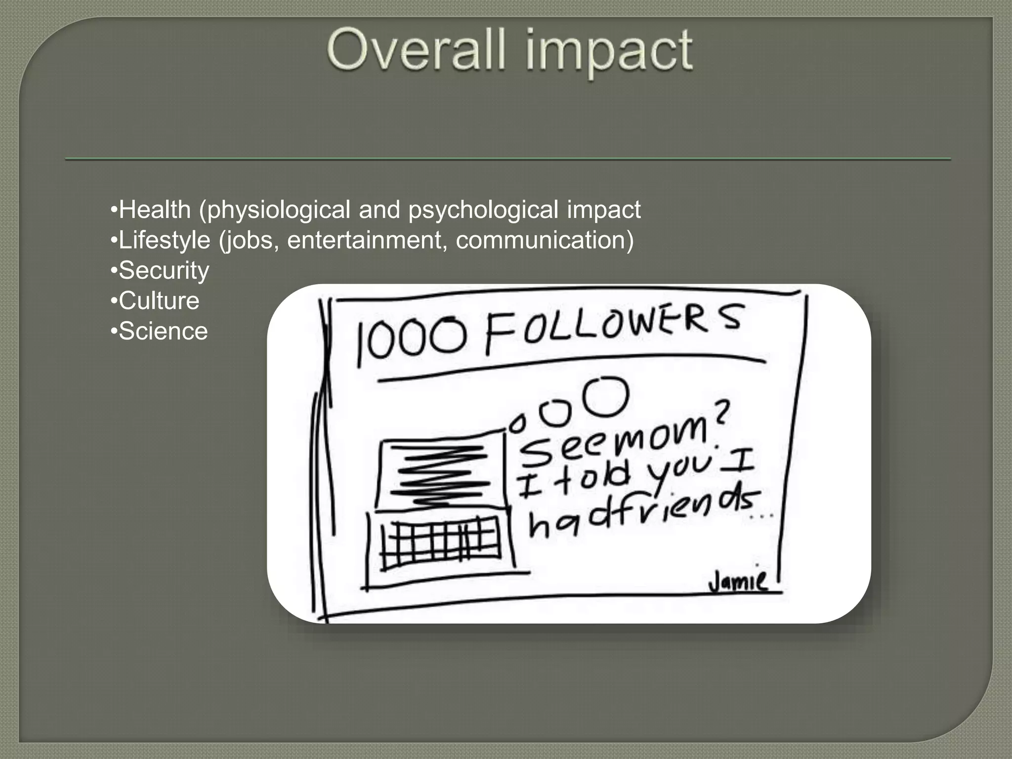 The impact of gadgets | PPTX