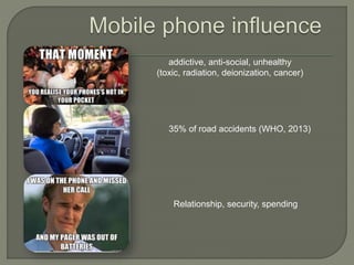 The impact of gadgets | PPTX