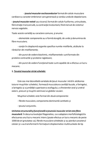 ţEsuturile musculare | DOCX