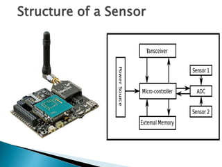 wireless sensor networks based on iot | PPTX