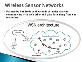 wireless sensor networks based on iot | PPTX