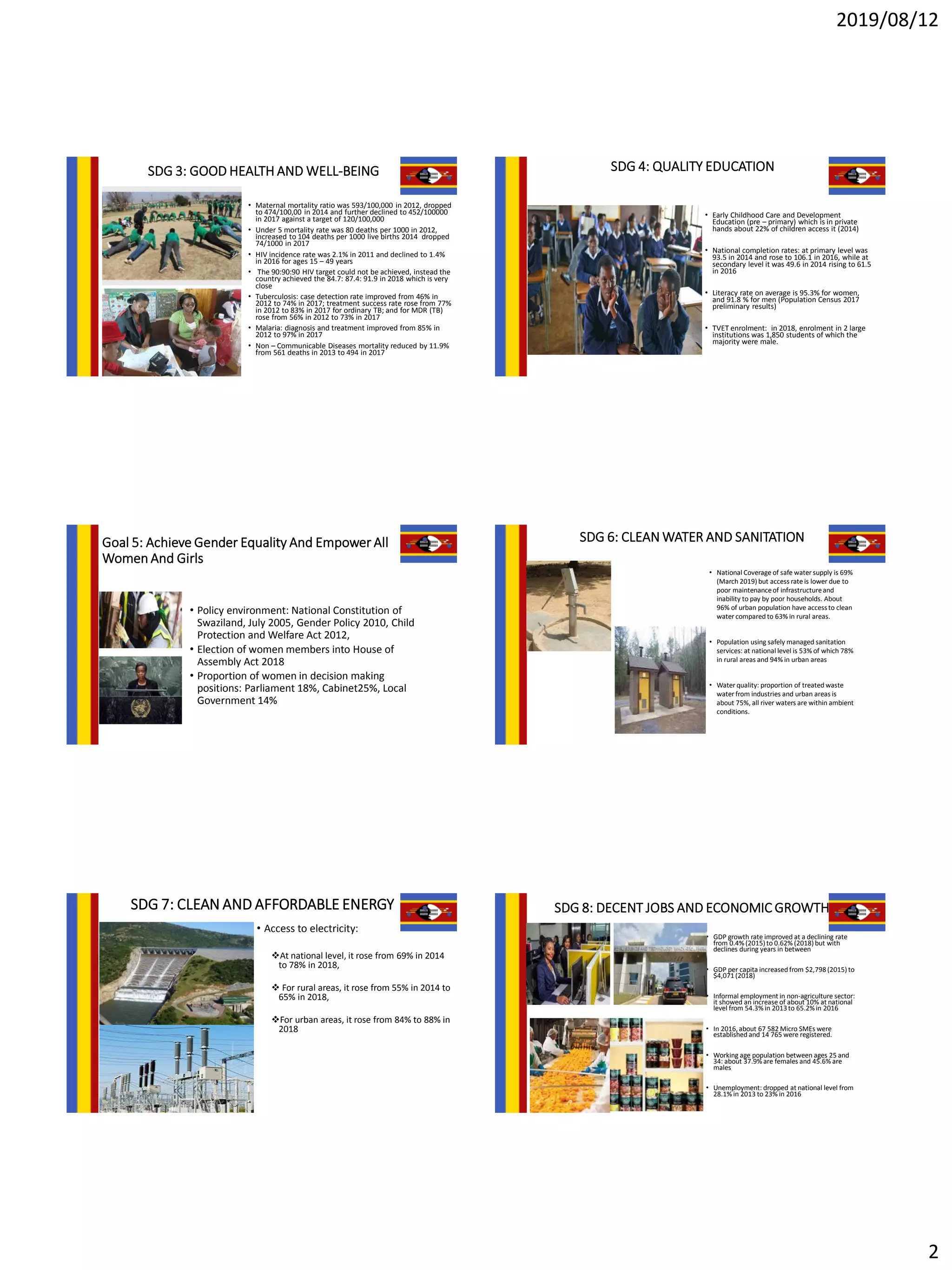 Keynote Address: Accelerating Progress Towards the Achievement of SDGs in the Kingdom of ...