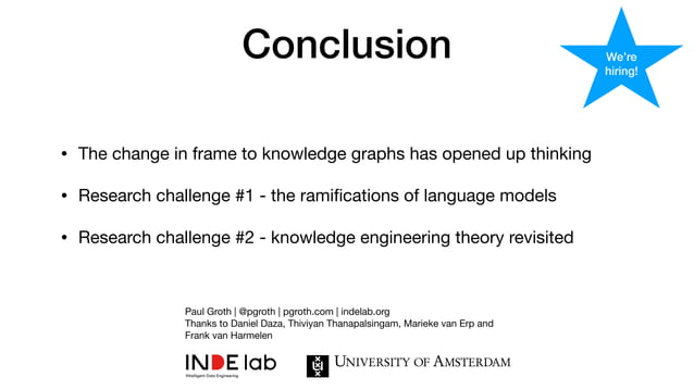Knowledge Graph Futures | PPT