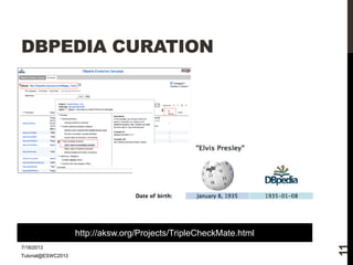 Human computation and the Semantic Web (examples) | PPT