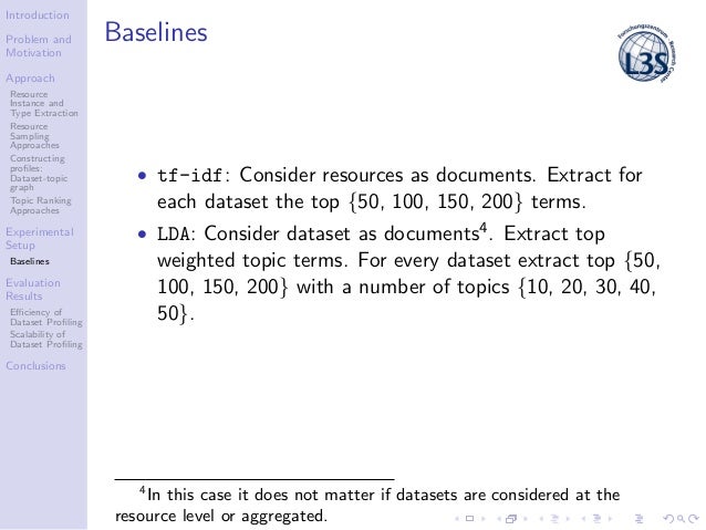 A Scalable Approach For Efficiently Generating Structured Dataset Topic
