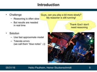 Fast Approximate A-box Consistency Checking using Machine Learning | ODP | Databases | Computer ...