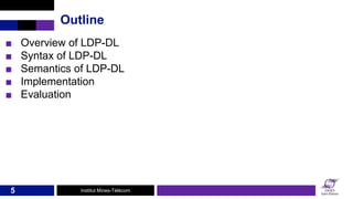 LDP-DL: A language to define the design of Linked Data Platforms | PPT