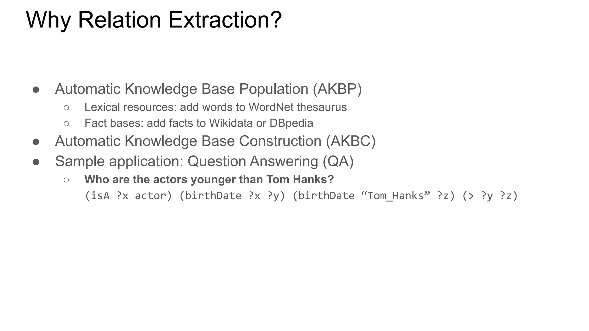 Latent Relational Model For Relation Extraction Ppt