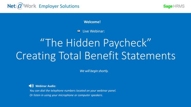 Creating Compensation and Benefit Statements with Crystal (Hidden ...