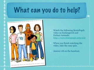 Endangered Species Webquest | PPT