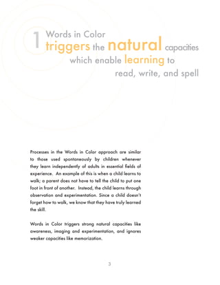 Re-inventing Literacy Education using Words in Color | PDF