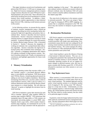 Esx mem-osdi02 | PDF