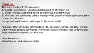 Esxi troubleshooting | PPT
