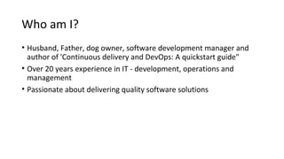eSynergy Paul Swartout - DevOps - what is it and why is it valuable to business | PPT