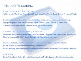 E synergy solutions | PPT