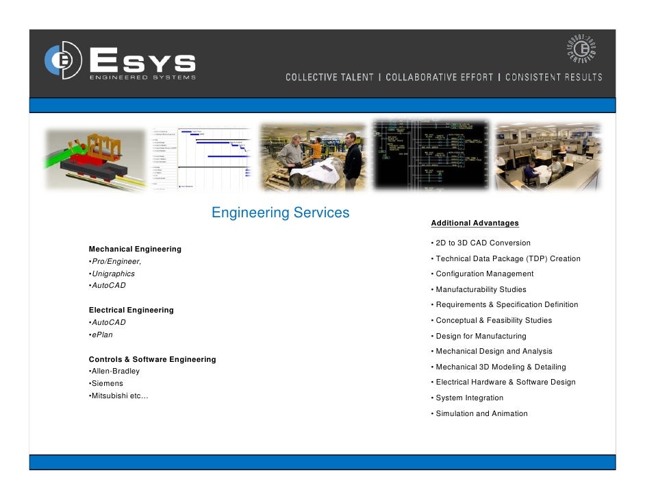 Esys Capabilities 2009 English