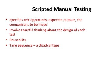 Exploratory testing | PPT