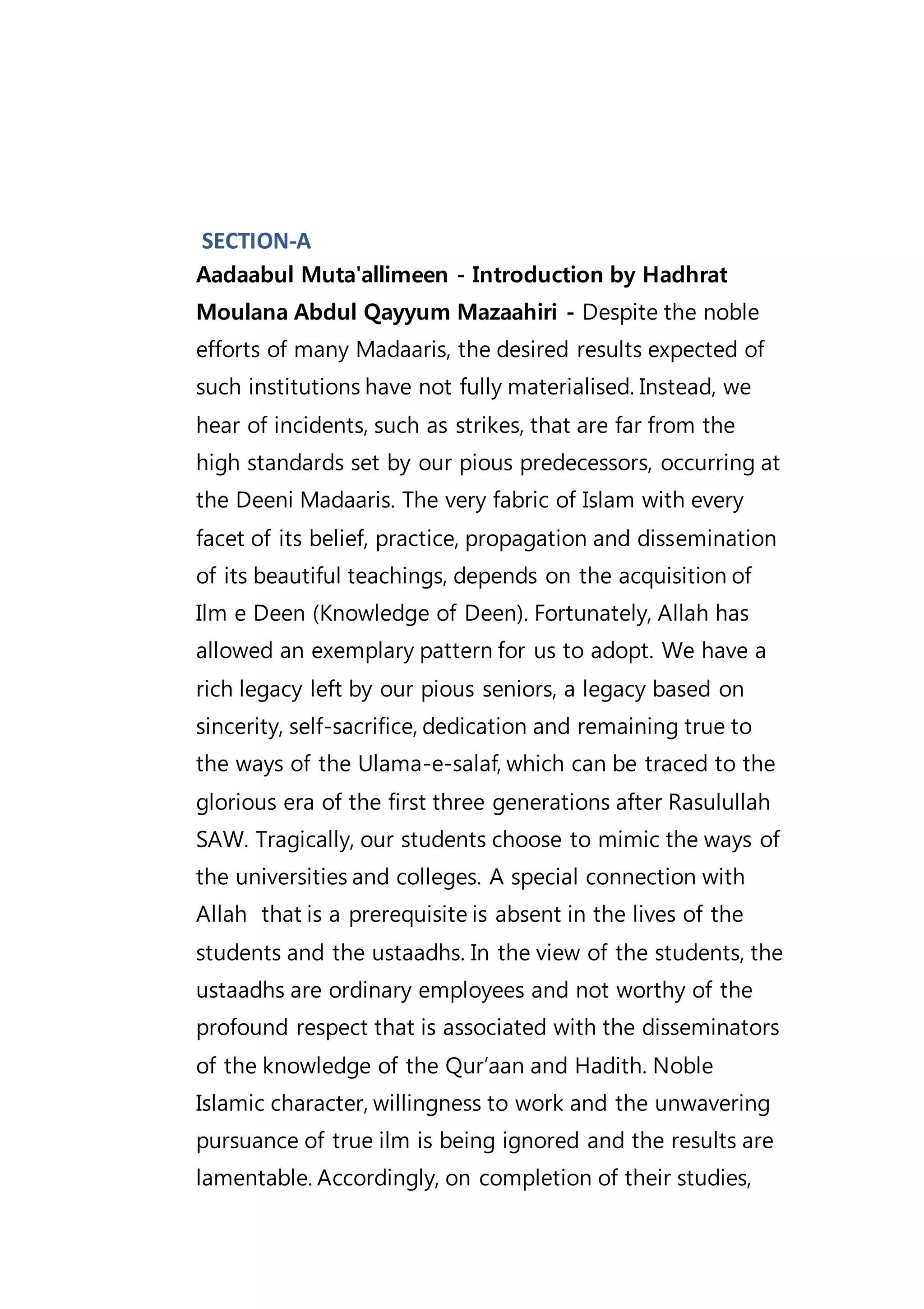 Etiquettes for Students | DOCX