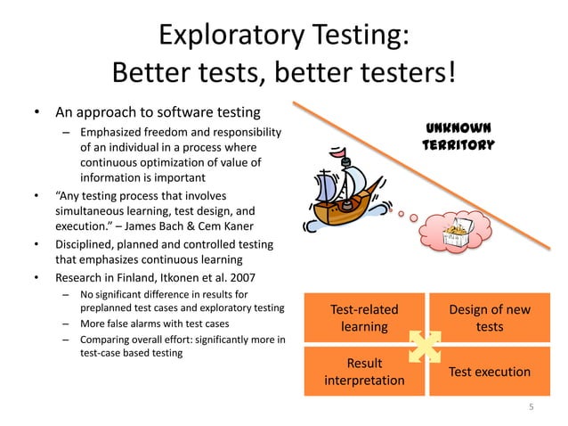 Exploratory Testing Explained and Experienced | PPTX