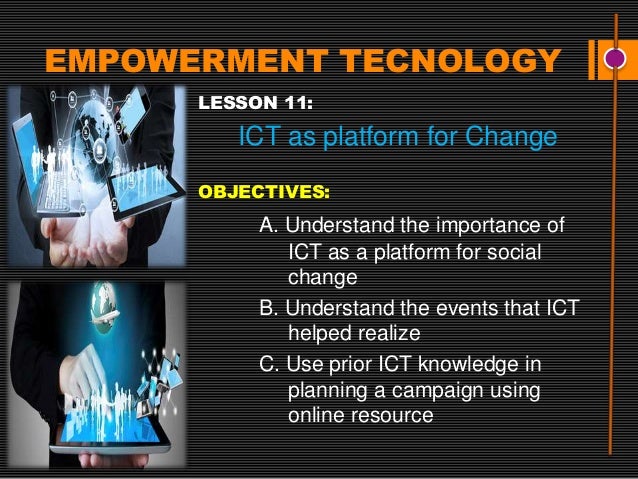 Empowerment Technology - Learning Content
