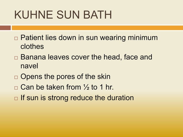 Heliotherapy | PPTX