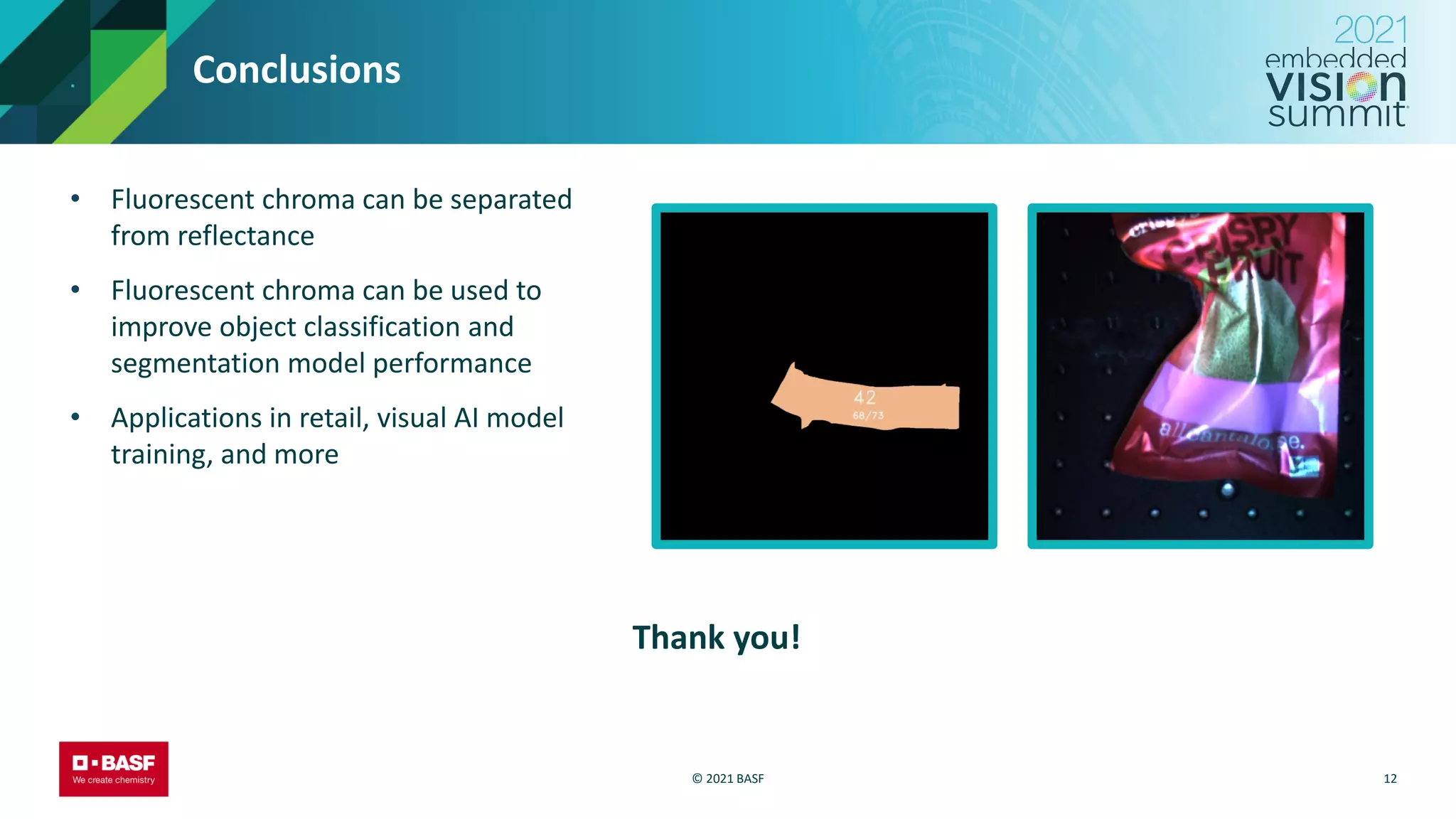 “Object Detection and Dataset Labeling Using Colors of Manufactured Objects,” a Presentation ...