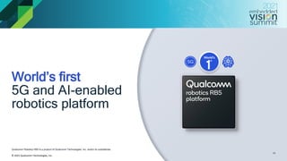 “5G and AI Transforming the Next Generation of Robotics,” a ...