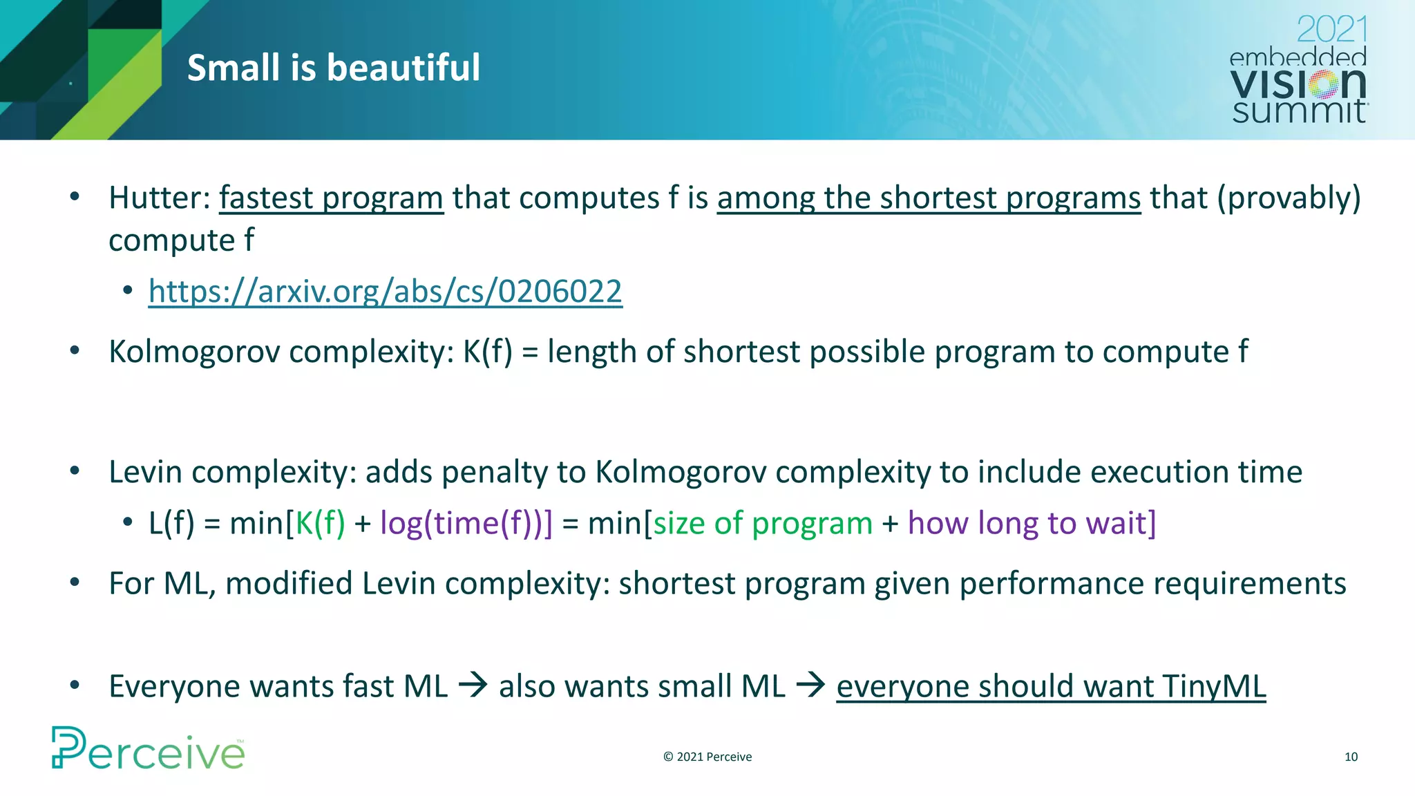 “TinyML Isn’t Thinking Big Enough,” a Presentation from Perceive | PDF | Programming Languages ...