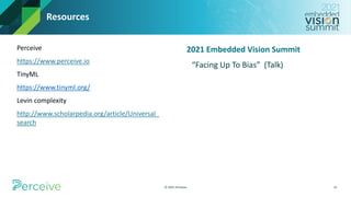 “TinyML Isn’t Thinking Big Enough,” a Presentation from Perceive | PDF | Programming Languages ...