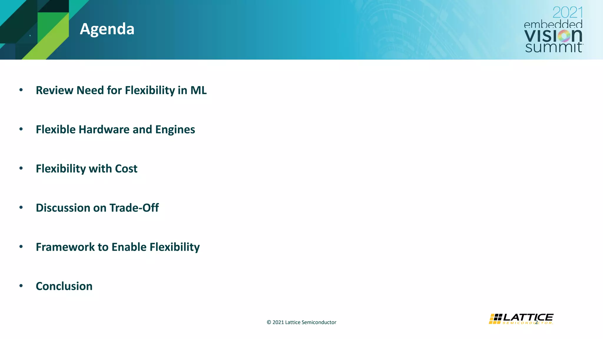 “Flexible Machine Learning Solutions with Lattice FPGAs,” a Presentation from Lattice ...