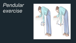 exercise therapy shoulder and scapula free exercise | PPT