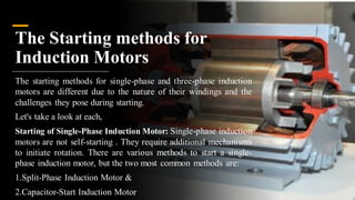 Starting of Induction Motor (1).pdfdfsdfdd | PPT