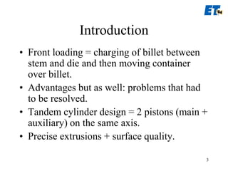 ET 2004 seminar presentation front loading | PDF