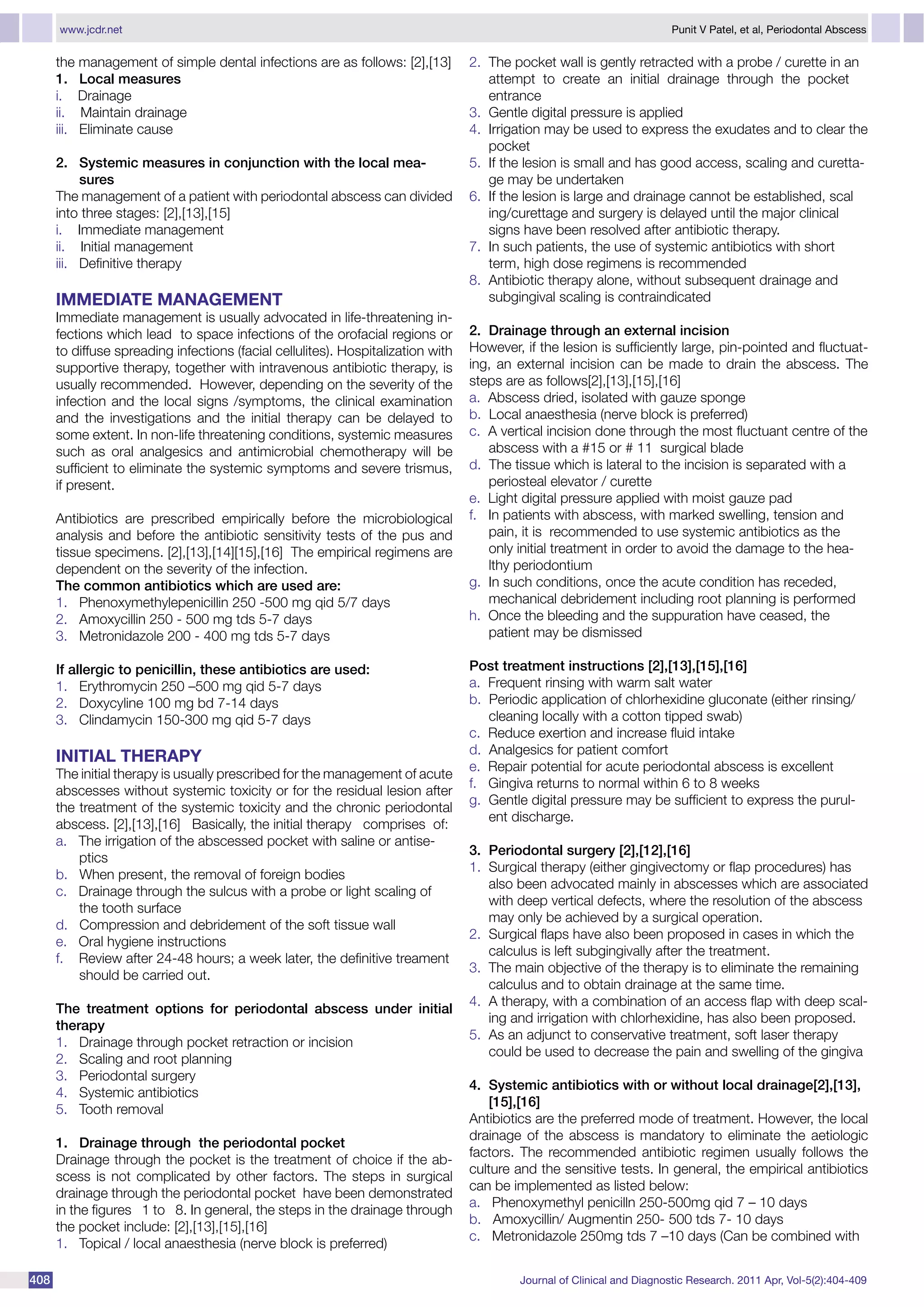 Et2 articulo 2 periodontal abscess 20190818214259 | PDF