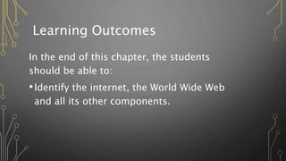 Educational technology 2 chapter 10 | PPTX | Internet | Computing