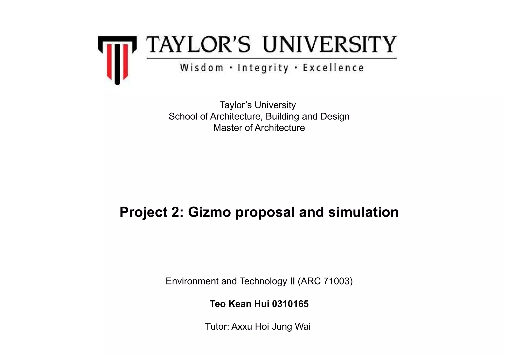 Project 2 gizmo | PDF