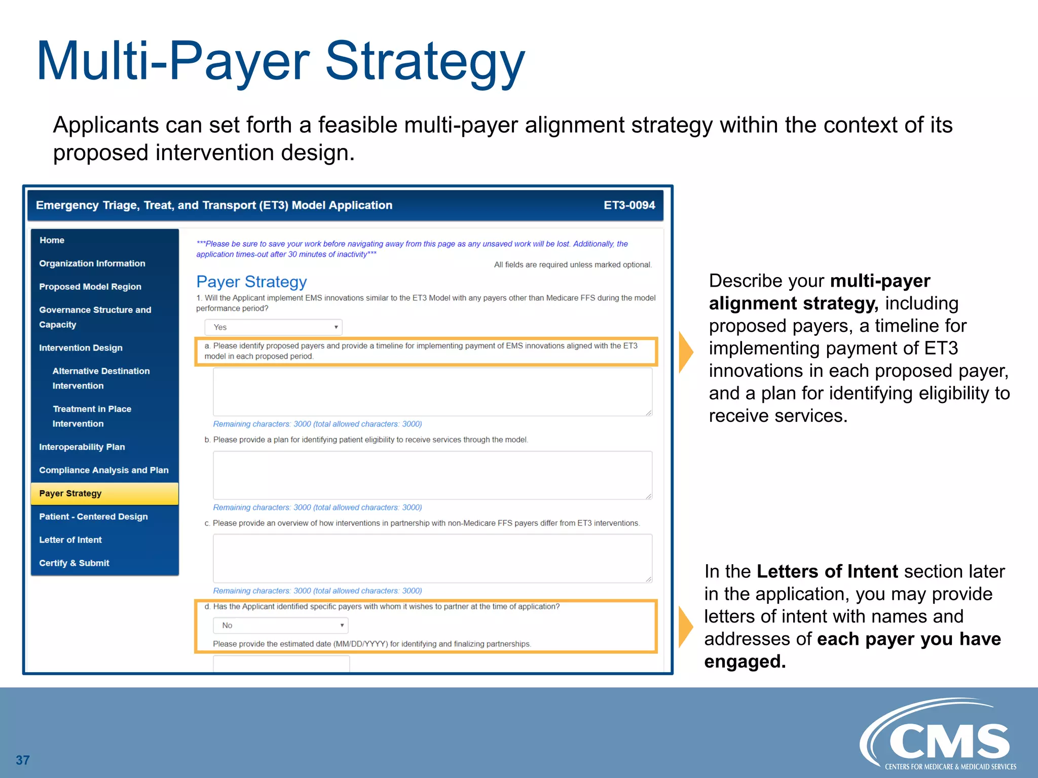 Webinar: Emergency Triage, Treat, and Transport (ET3) Model - Model Application Tutorial slides ...