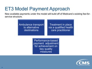 Webinar 2 of 2: Emergency Triage, Treat, and Transport (ET3) Model - Overview | PPT