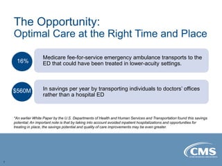 Webinar 2 of 2: Emergency Triage, Treat, and Transport (ET3) Model - Overview | PPT
