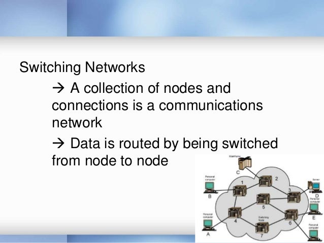 Switching Techniques (Lecture #2 ET3003 Sem1 2014/2015)