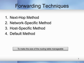 Et3003 sem2-1314-5 network layers ii (intro to routing) | PPT