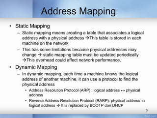Et3003 sem2-1314-6 network layers iii (arp) | PPT