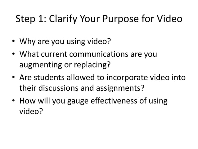 Ready, Set, Record: Being Present and Engaging Students Online Using ...